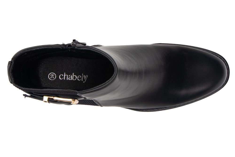 BOTINES MUJER CHABELY NEGRO
