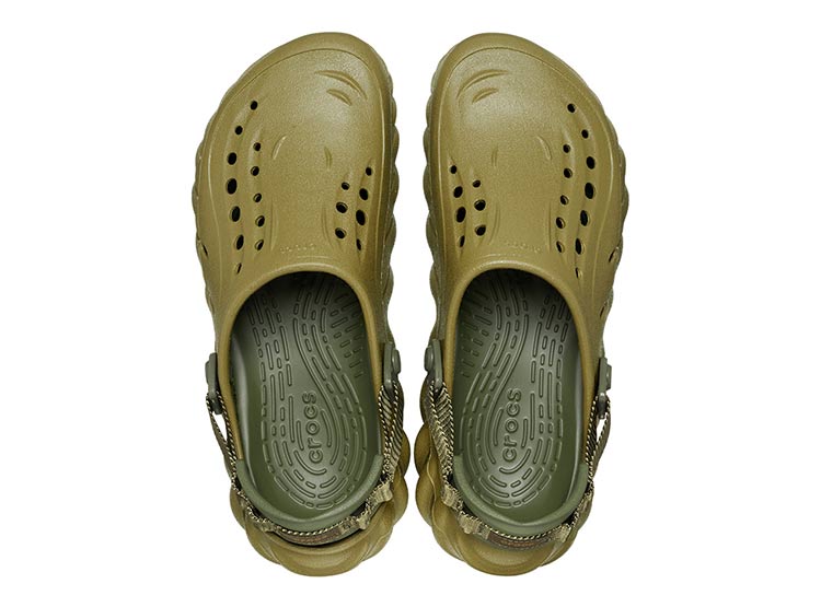 ZUECOS MUJER CROCS ECHO CLOG CR207937-3UA VERDE