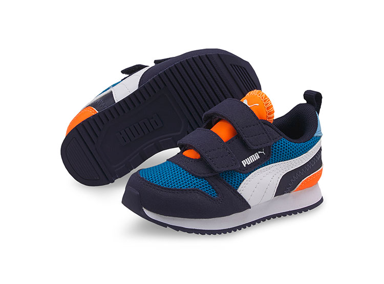 Ripley - ZAPATILLAS NIÑO PUMA URBANAS AZUL R78 V INF