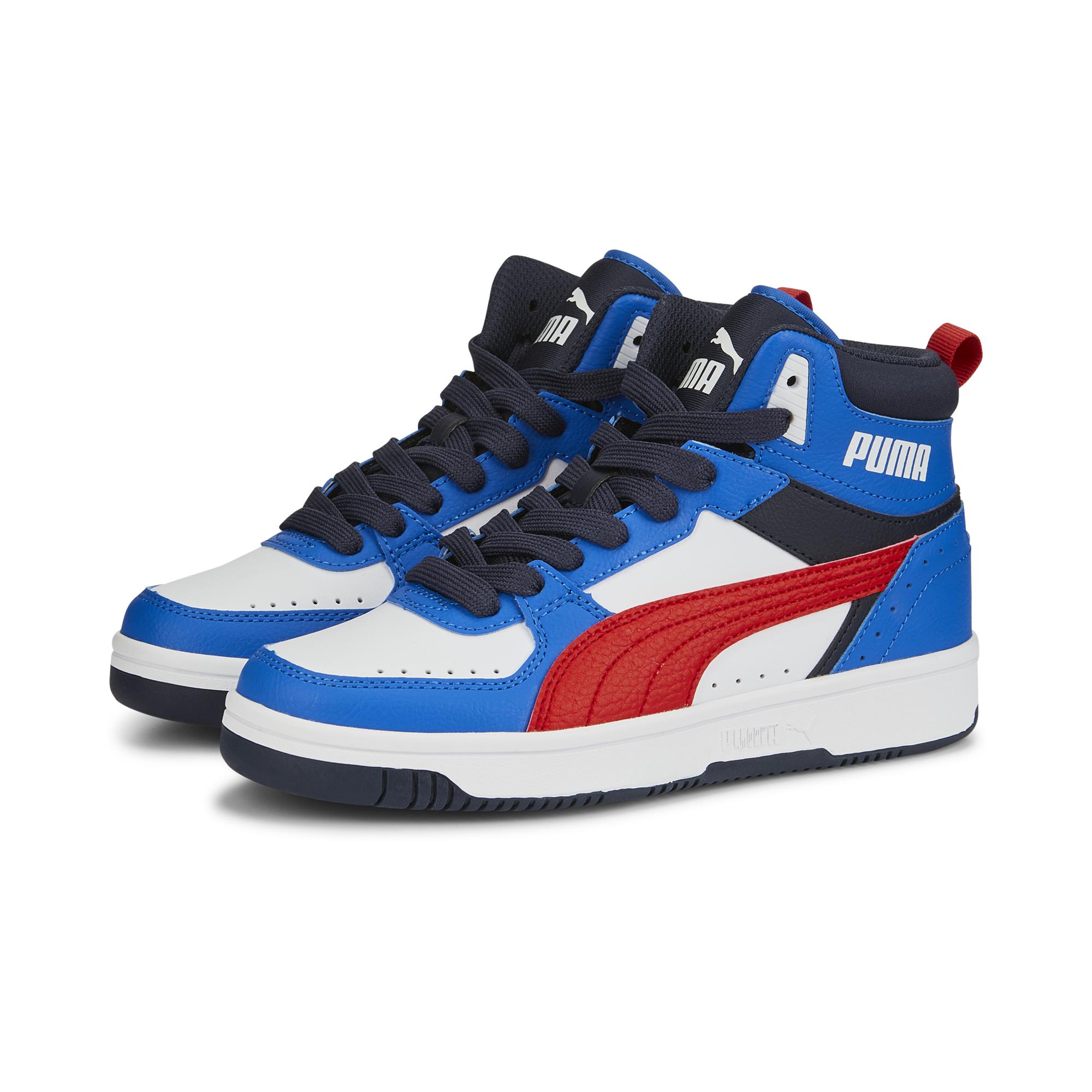 Ripley - ZAPATILLAS UNISEX PUMA URBANAS CELESTE REBOUND JOY MU JR