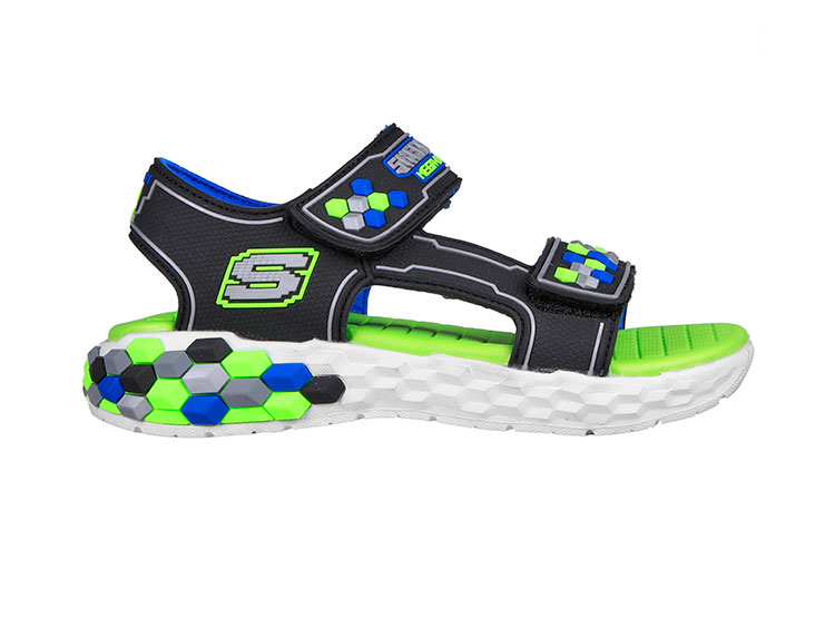 SANDALIAS NIÑO SKECHERS AZUL MEGA-SPLASH 2.0 402214L-BBLM