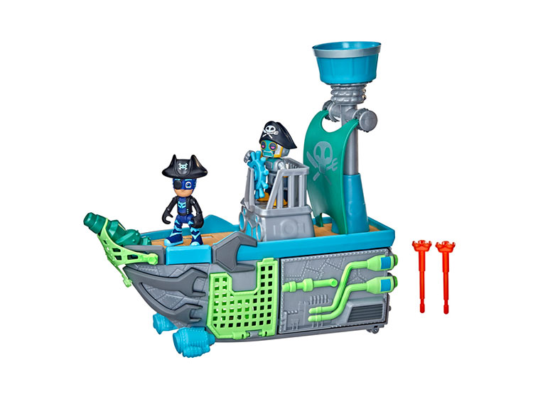 Ripley - VEHICULO PJ MASKS F3665 BARCO PIRATA DEL CIELO