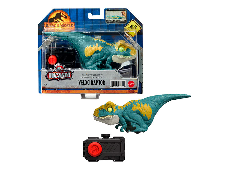 Ripley - FIGURA DE ACCIÓN JURASSIC WORLD CLICK TRACKER ATROCIRAPTOR TIGER