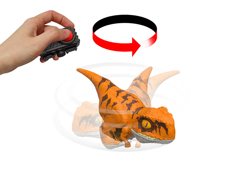 Ripley - FIGURA DE ACCIÓN JURASSIC WORLD CLICK TRACKER ATROCIRAPTOR TIGER