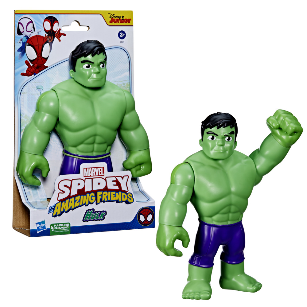 FIGURA DE ACCION SPIDEY AND FRIENDS F7572 GIGANTE HULK
