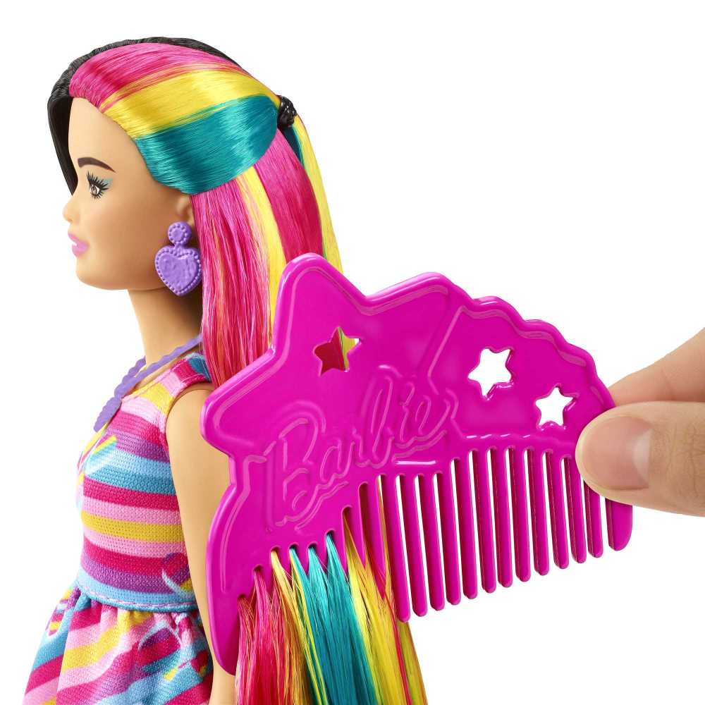 Ripley - MUÑECA BARBIE HCM87 TOTALLY HAIR CABELLO COLORES