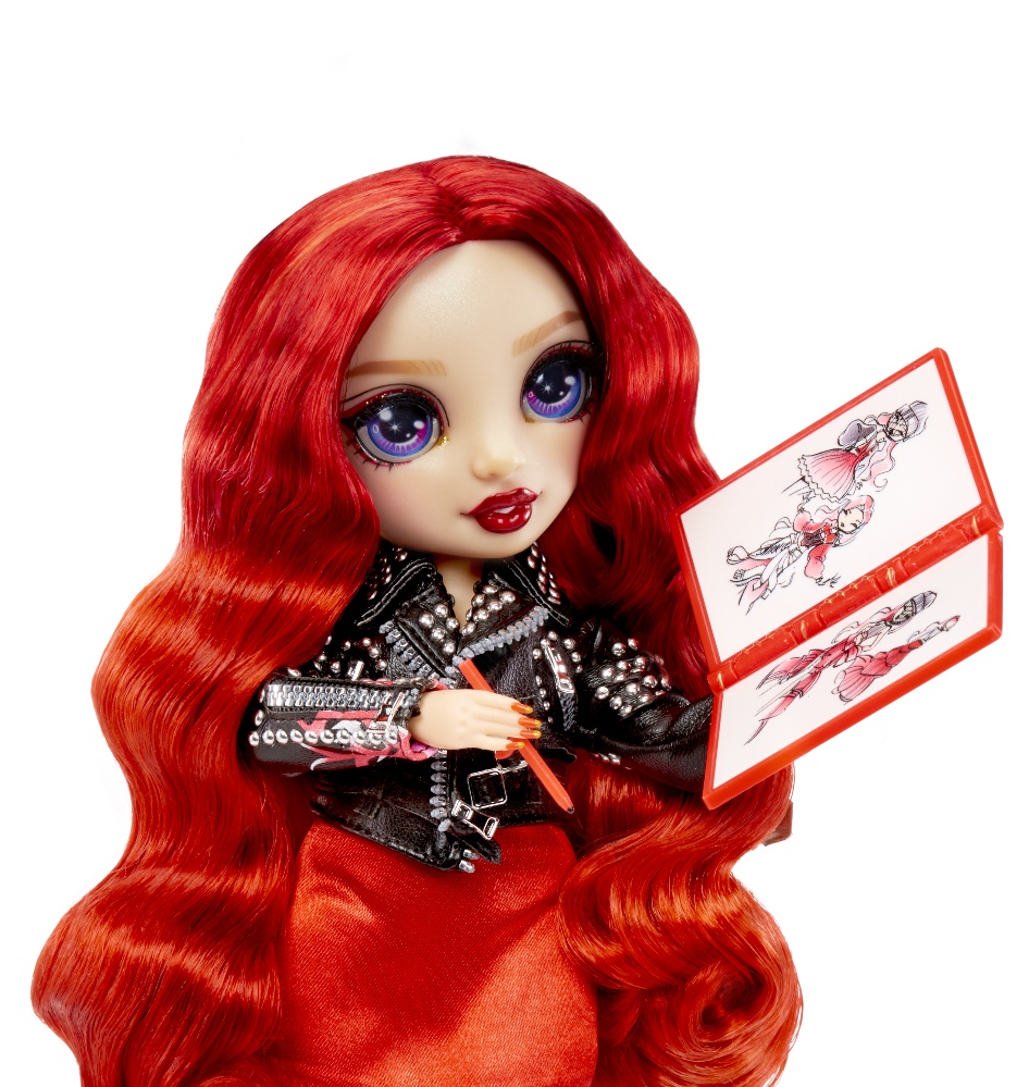 MUÑECA RAINBOW 587323 HIGH FANTASTIC FASHION RUBY ROJO