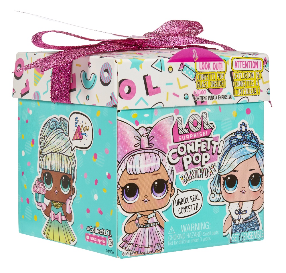 MUÑECA LOL SURPRISE CONFETTI POP BIRTHDY PDQ 589969EUC