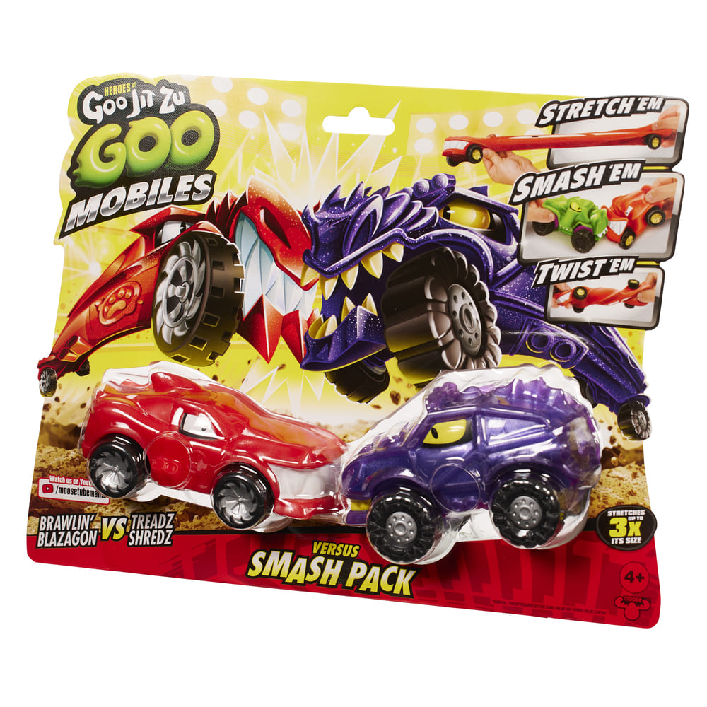 Ripley - PACK 2 GOO JIT ZU 42573 FIGURA ACCION MOBILES SMASH UP VERSES