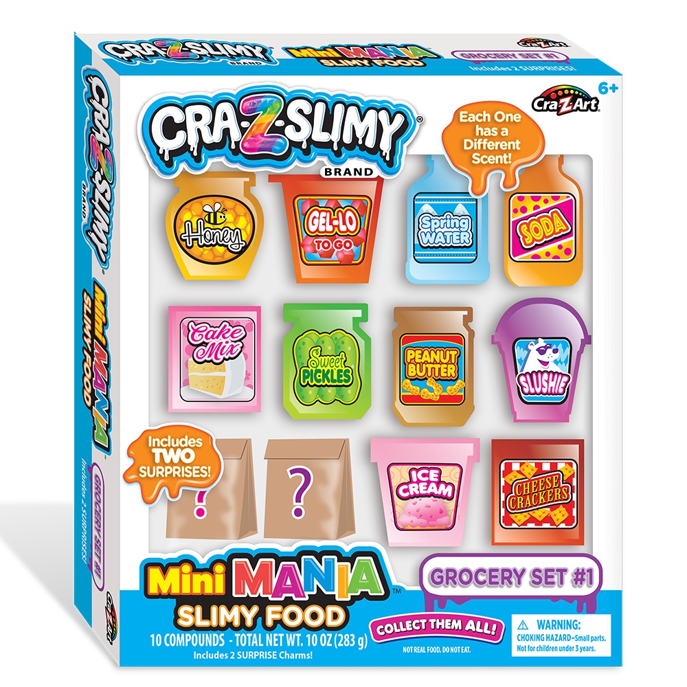 Ripley - SET DE SLIMES CRA Z ART MINI ENVASES DE COMIDA