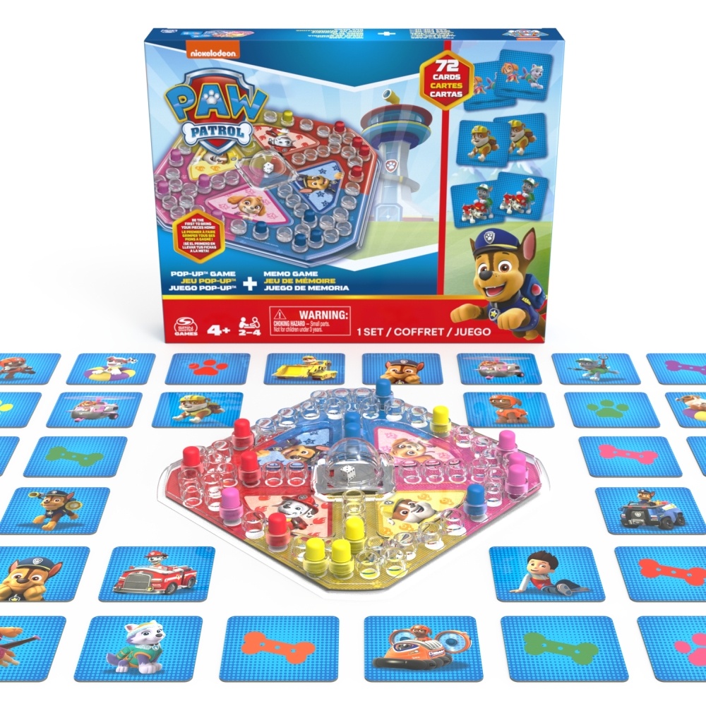 Ripley - JUEGO DE MESA PAW PATROL POP UP Y MEMORIA