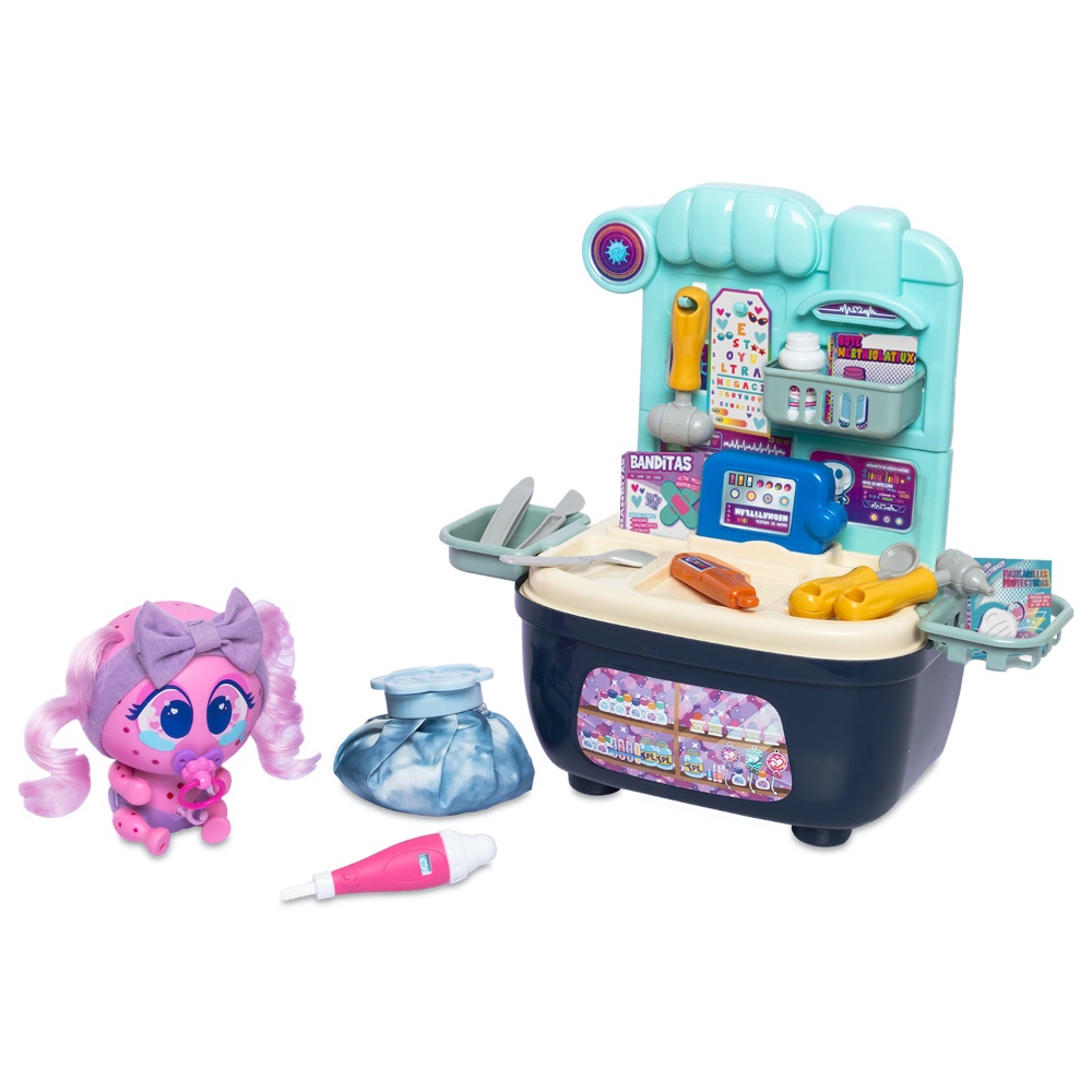 MUÑECA DISTROLLER 997937 KSI BEBE MACHINCUEPA MALETIN