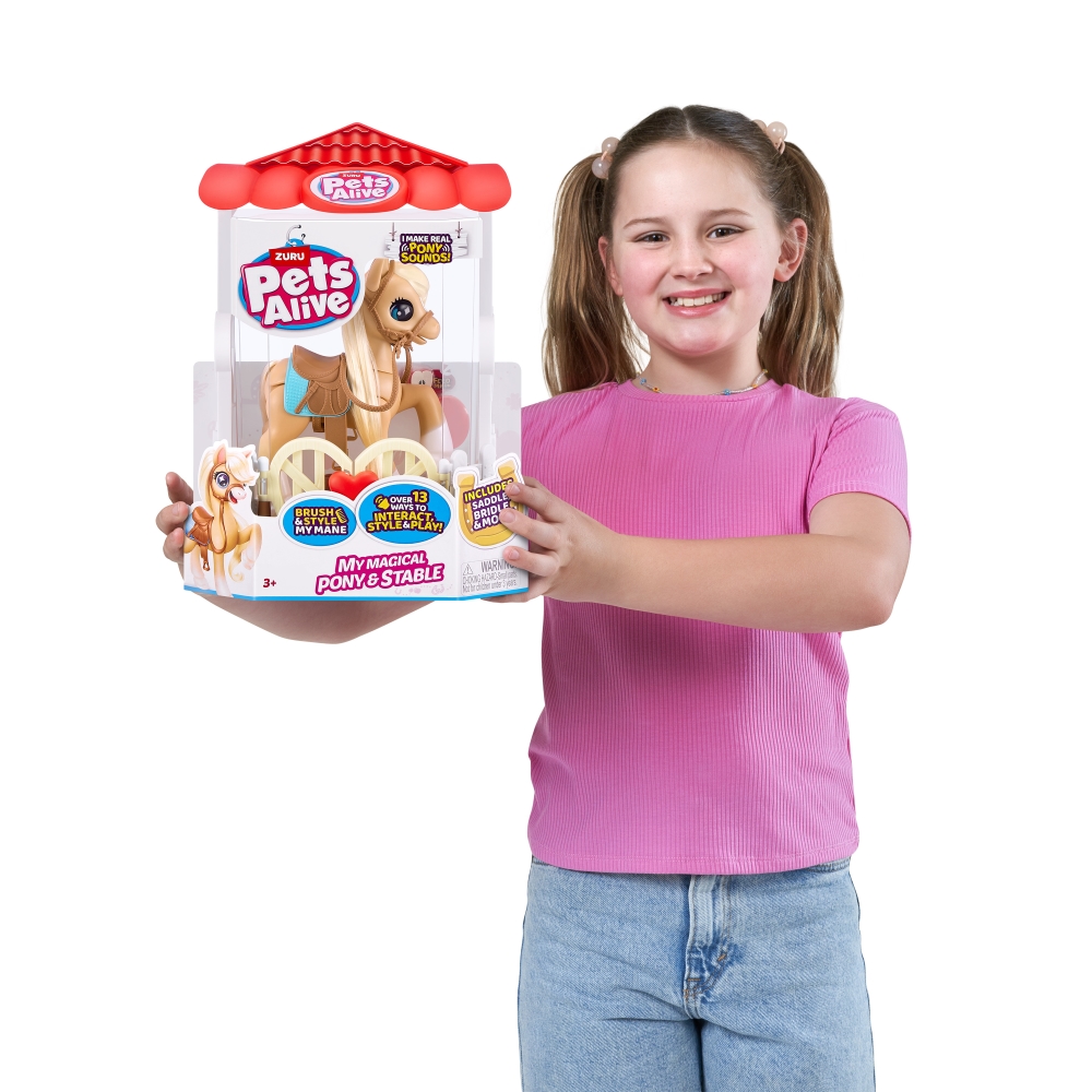 FIGURA DE ACCION PETS ALIVE 9546 PONY MAGICO INTERACTIVO