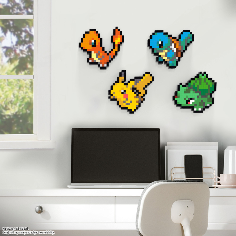 BLOQUES CONSTRUCCION MEGA HTH76 POKEMON CHARMANDER PIXEL ART ARMABLE