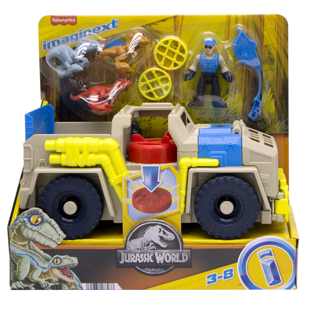 Ripley - VEHICULO IMAGINEXT HRK69 RASTREADORA DINOSAURIOS JURASSIC WORLD