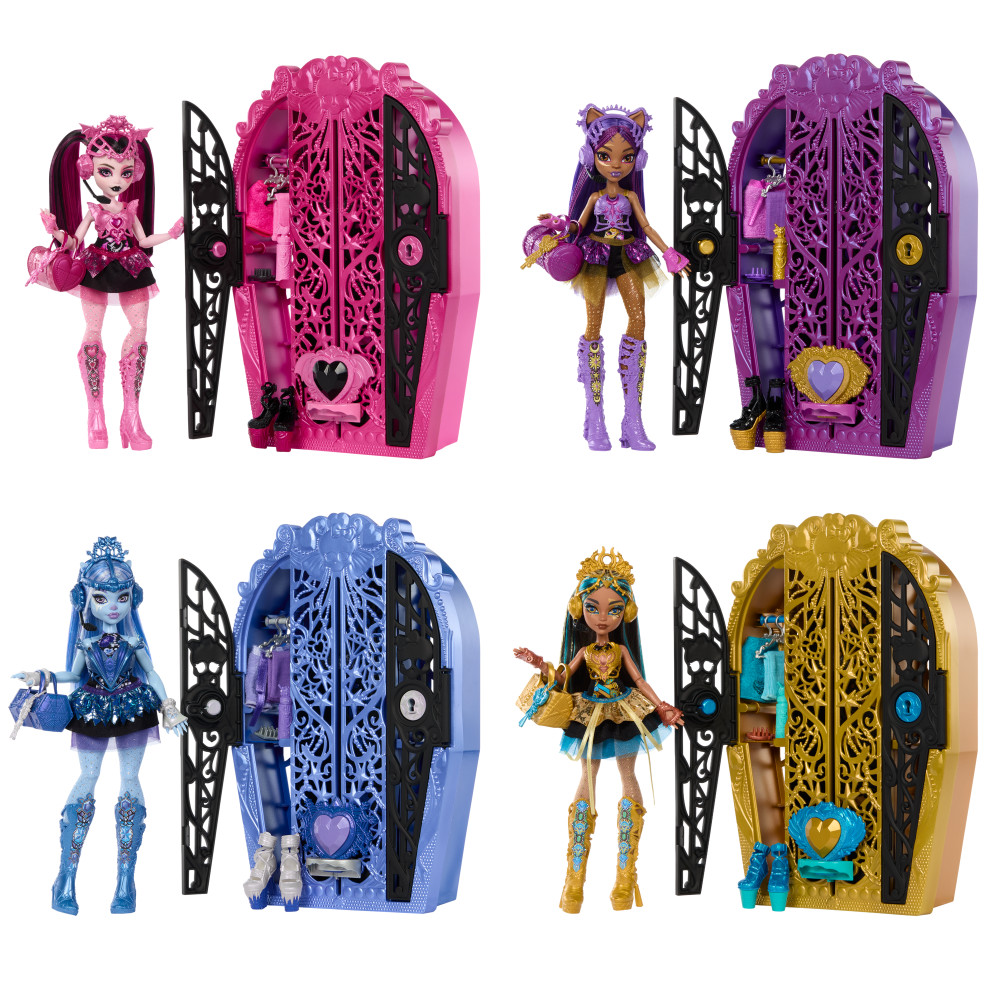 Ripley - MUÑECA MONSTER HIGH HXH86 SKULLTIMATE SECRETS MODAS SECRETAS CLEO