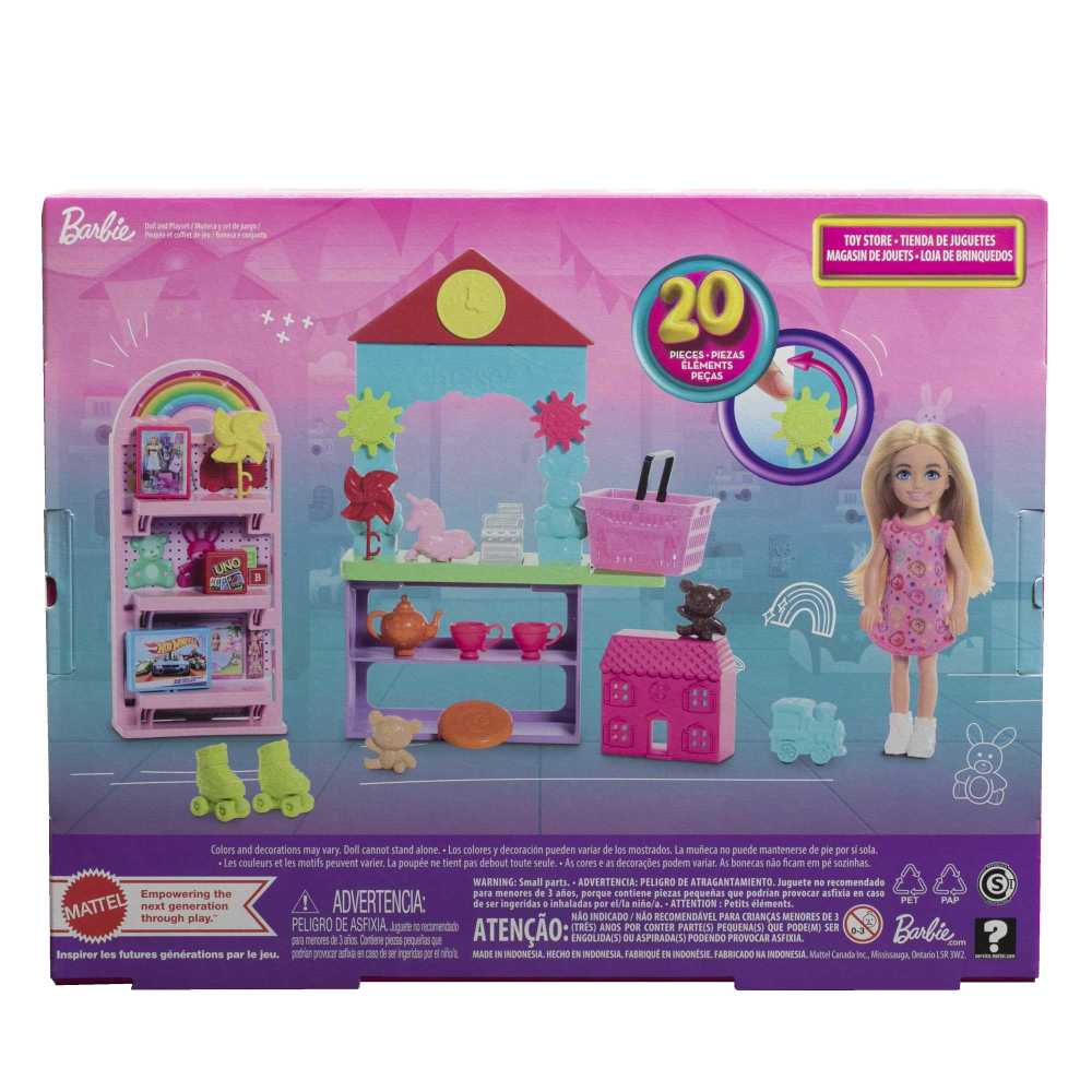 Ripley - MUÑECA BARBIE HPJ97 CHELSEA TIENDA JUGUETES