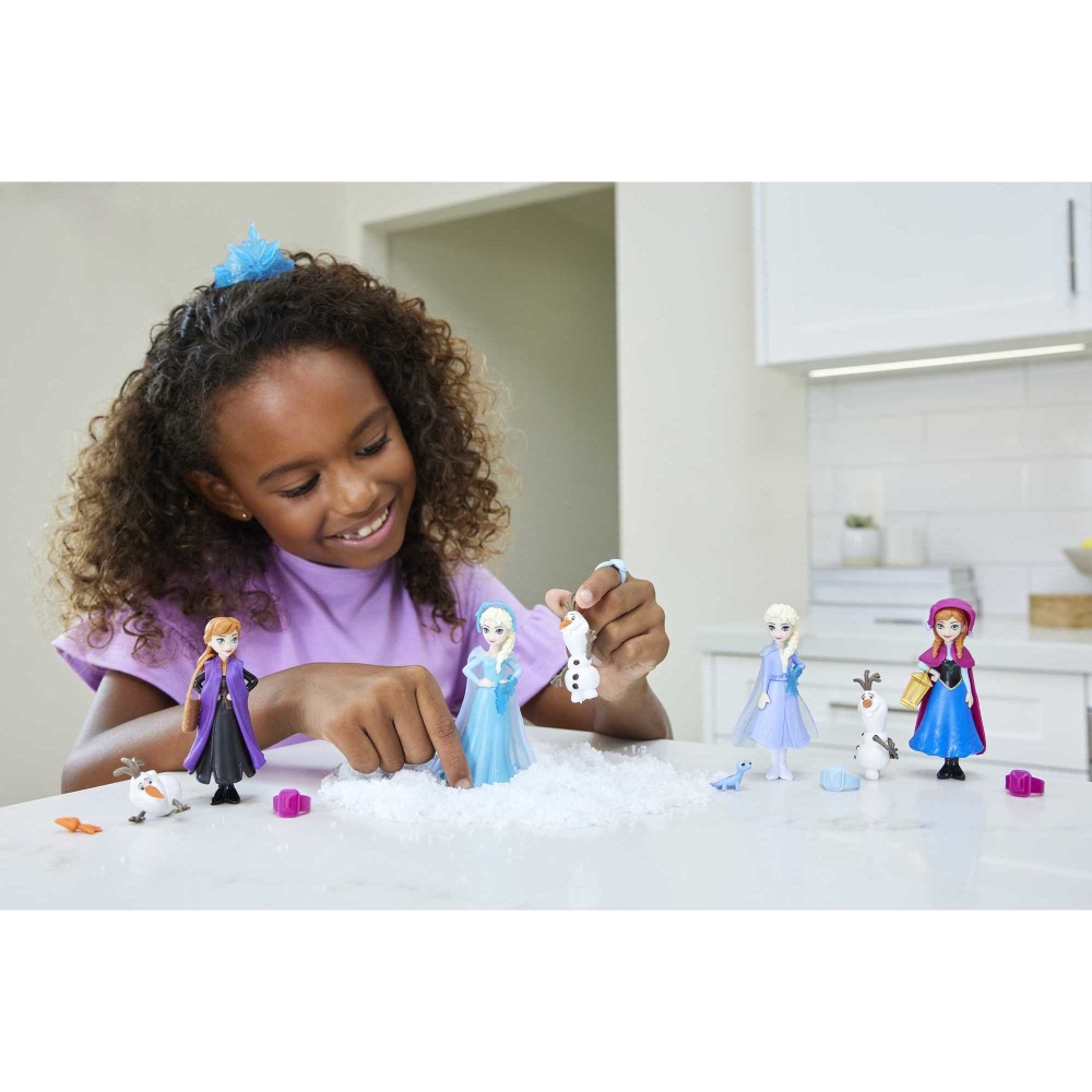 MUÑECA FROZEN HMM64 DISNEY SNOW REVEAL MODELO ALEATORIO