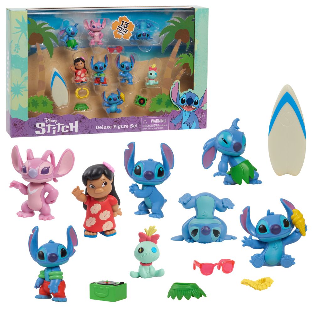 Ripley - SET DISNEY 46259 FIGURA ACCION LILO & STITCH DELUXE