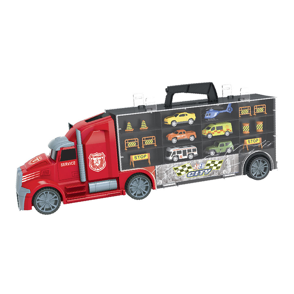 Ripley - VEHÍCULO ULTRAX SUPER CAMIÓN TRANSPORTADOR