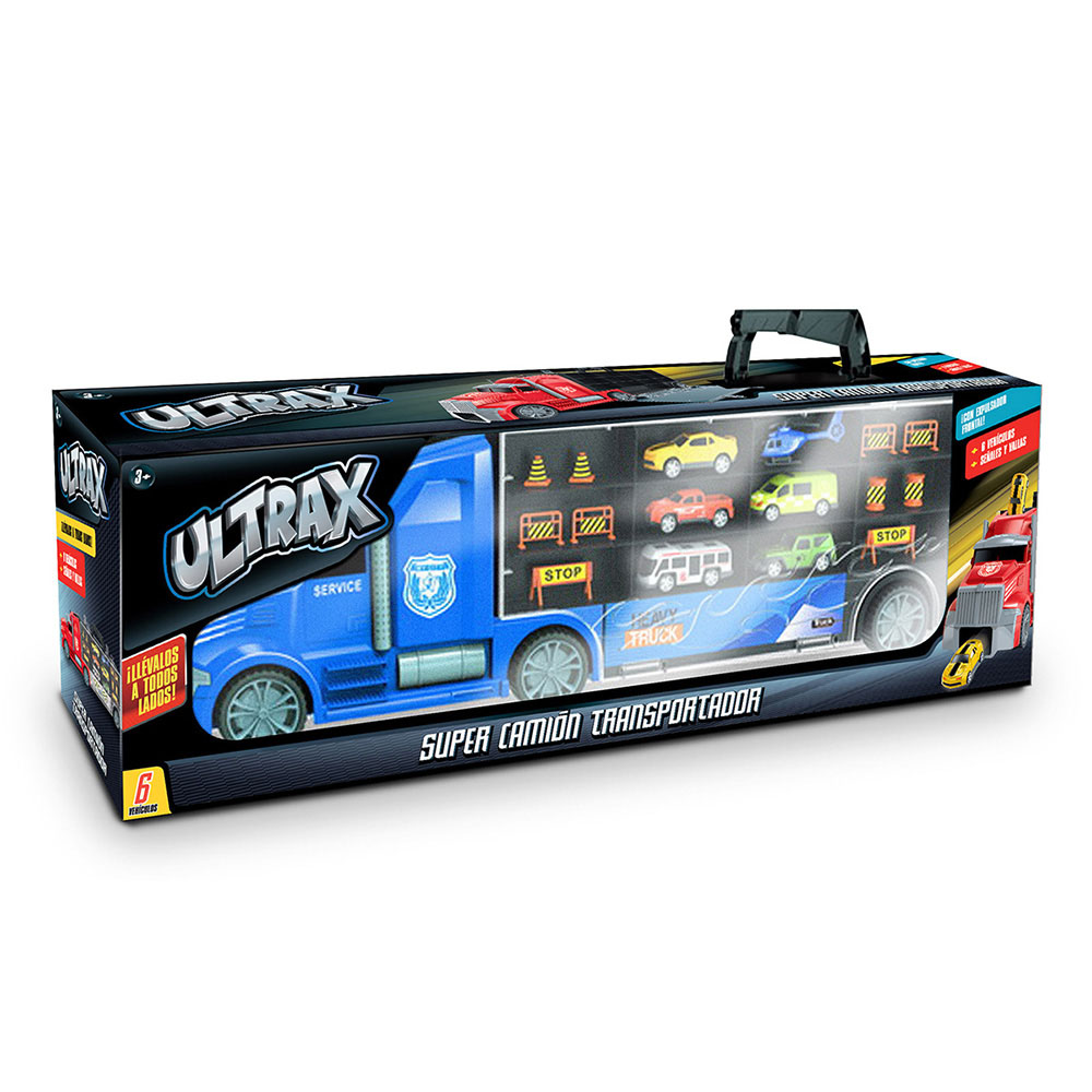 VEHÍCULO ULTRAX SUPER CAMIÓN TRANSPORTADOR