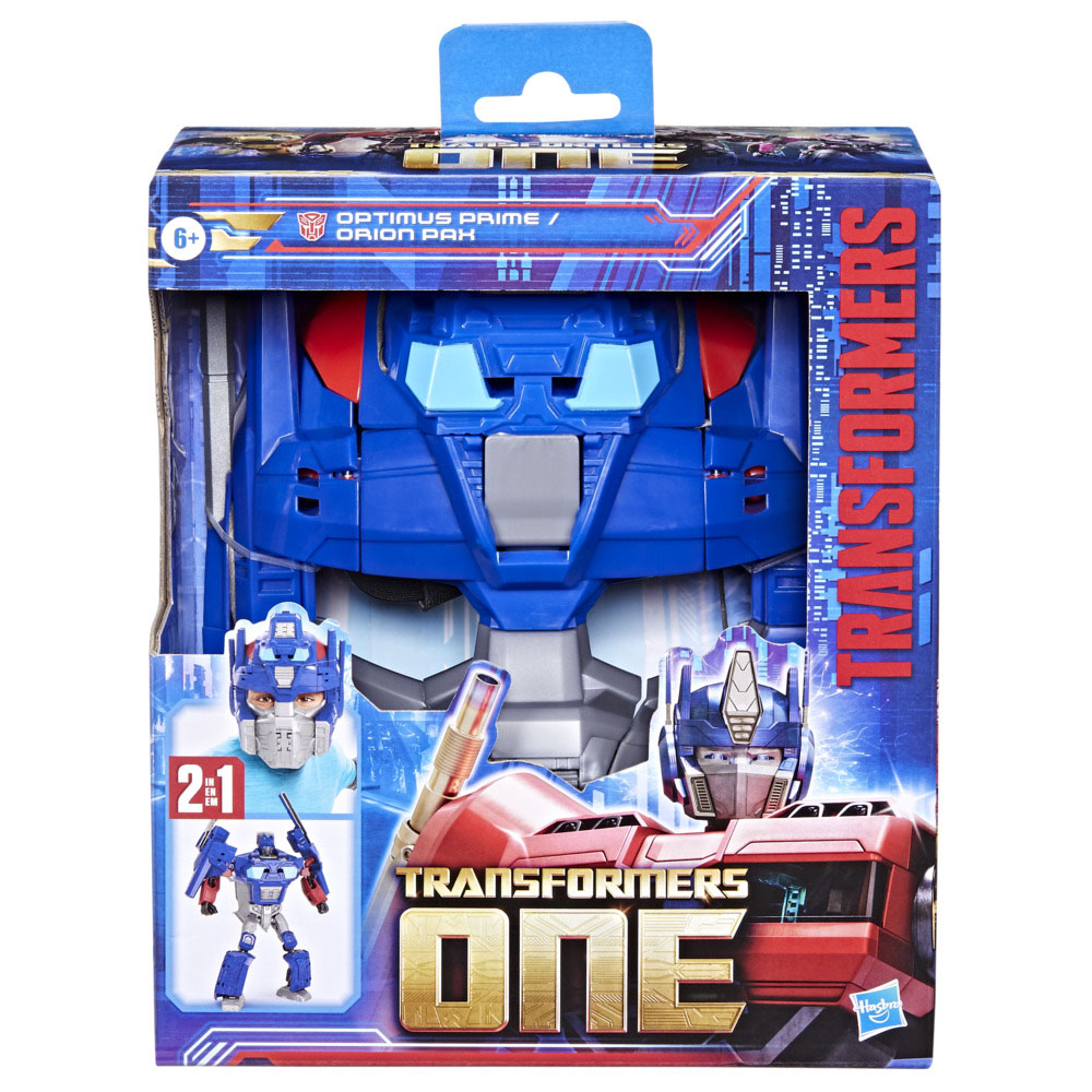 Ripley - MÁSCARA Y FIGURA DE ACCIÓN TRANSFORMERS ONE OPTIMUS PRIME ...