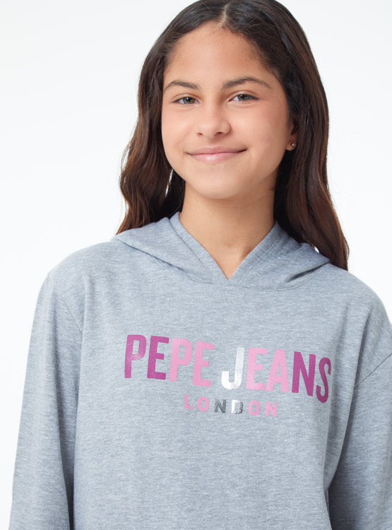 Ripley - POLERA NIÑA PEPE JEANS GRIS GABRIELLE