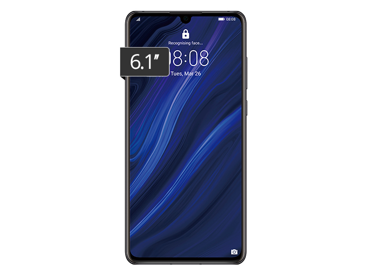 CELULAR HUAWEI P30 128GB 6GB RAM 40MP + 16MP + 8MP 6.1" NEGRO