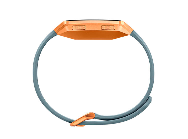 Ripley - SMARTWATCH FITBIT IONIC SLATE BLUE AND BURNT ORANGE LATAM LCD