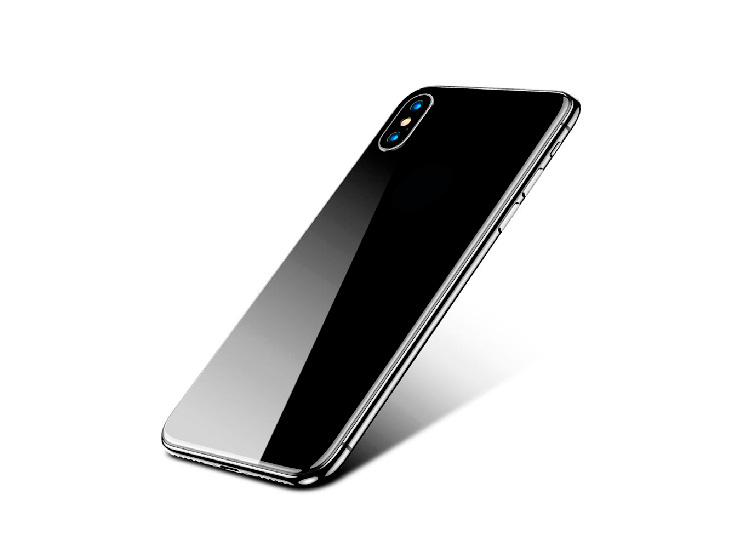 LAMINA VIDRIO TEMPLADO PARA IPHONE X 3D POSTERIOR