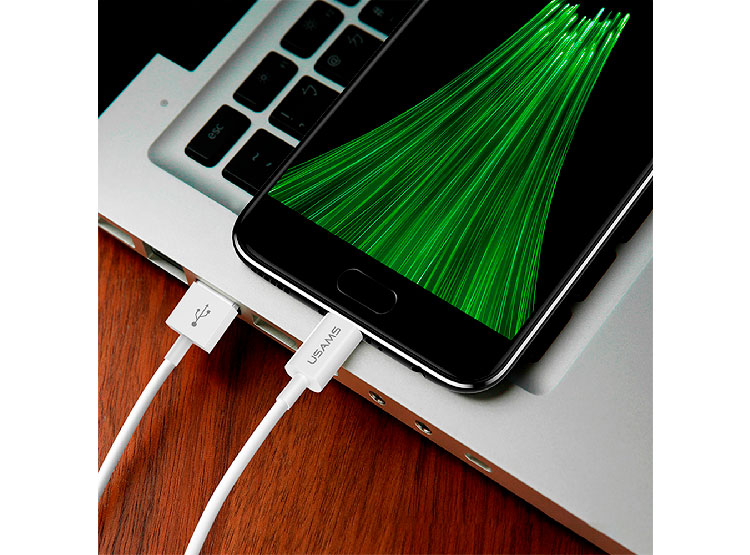 Ripley - CABLE USB A MICRO 1M BLANCO