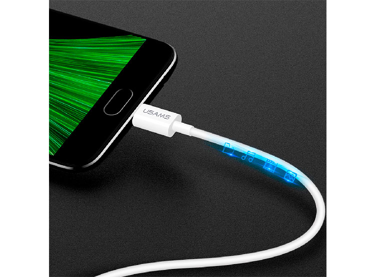 Ripley - CABLE USB A MICRO 1M BLANCO