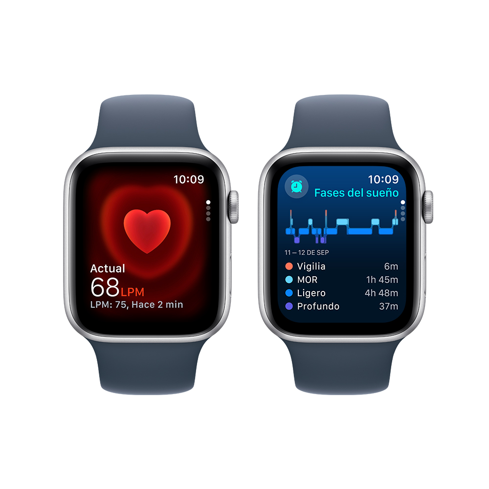 Ripley - APPLE WATCH SE GPS - CAJA DE ALUMINIO PLATA 44 MM - CORREA ...