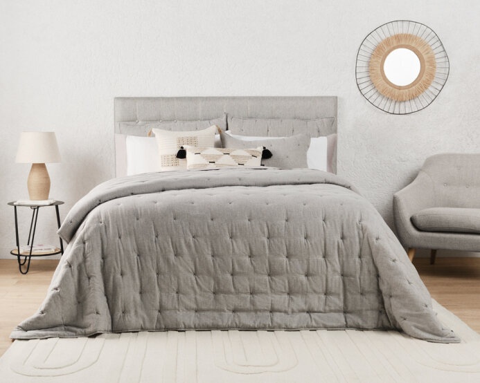 Ripley - EDREDÓN LINETT BEDDING CRUCES KING ALGODÓN ESTAMPADO