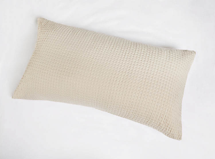 Ripley - FUNDA DE ALMOHADA RIPLEY HOME 50X70 CM TAUPE WAFFLE
