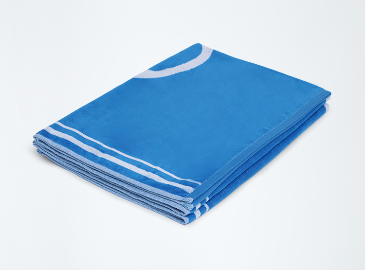 Ripley - TOALLA DE PLAYA PEPE JEANS JACQUARD AZUL
