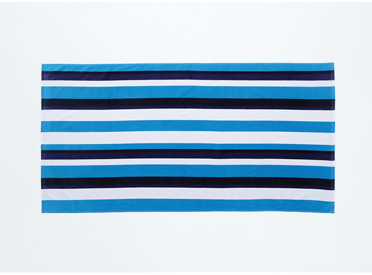 TOALLA DE PLAYA RIPLEY HOME VELOUR LINEAS 2 75X150 CM
