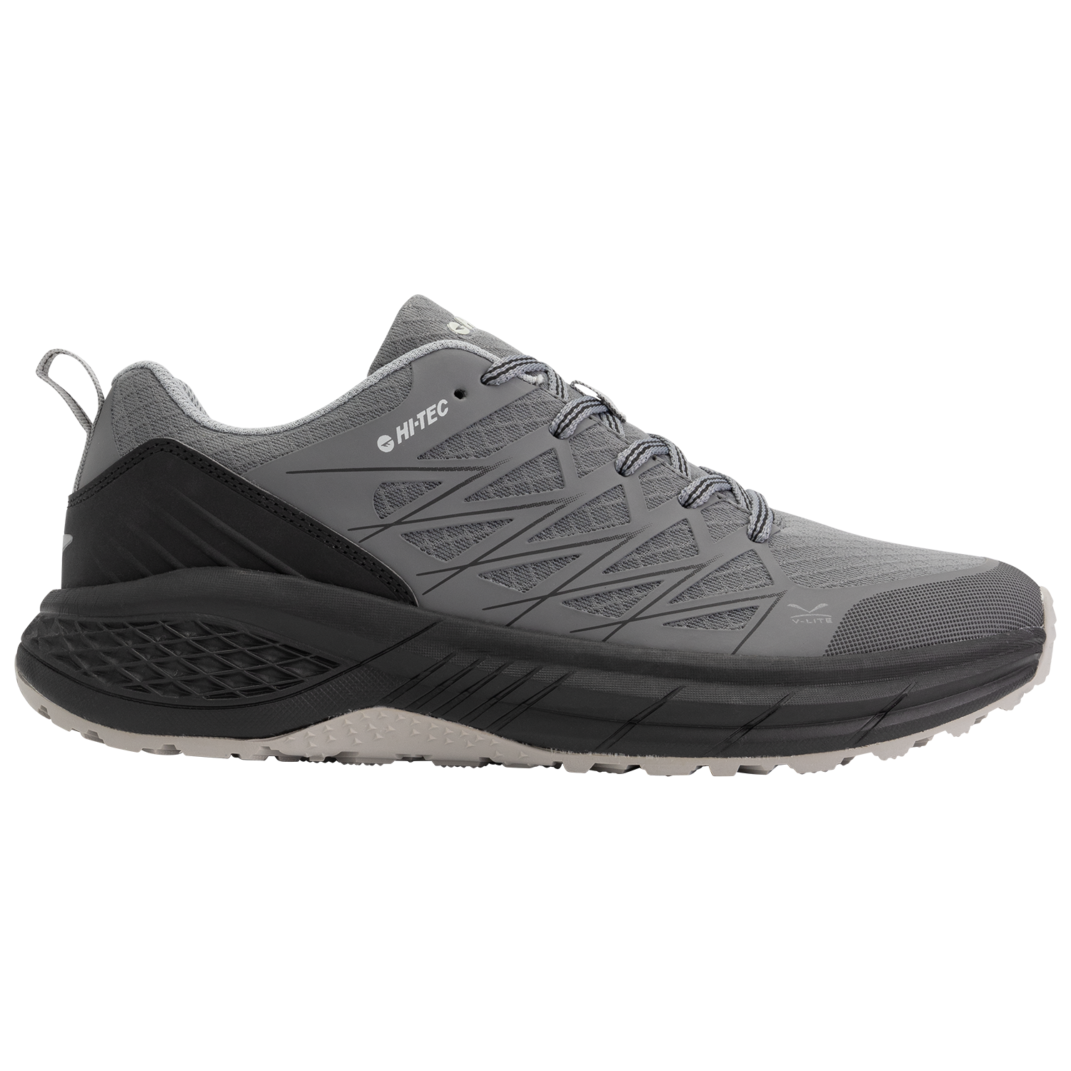 ZAPATILLAS HOMBRE HI-TEC OUTDOOR GRIS TRAIL LITE