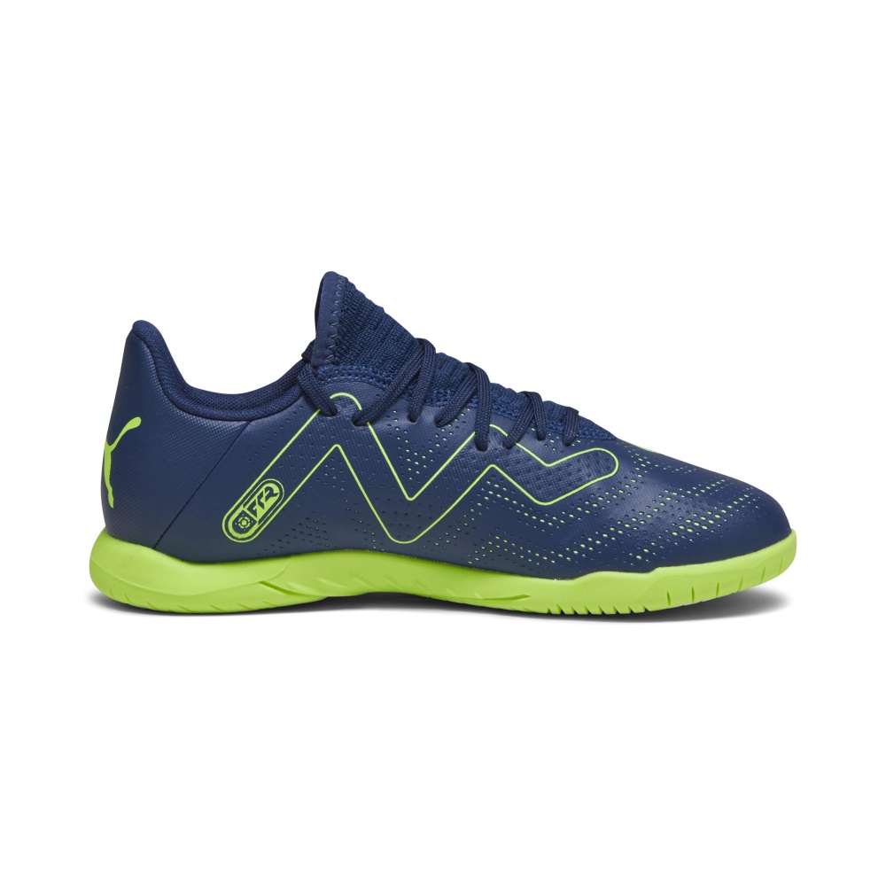 Ripley - ZAPATILLA NIÑO PUMA FÚTBOL PASTO SINTÉTICO AZUL FUTURE PLAY IT JR