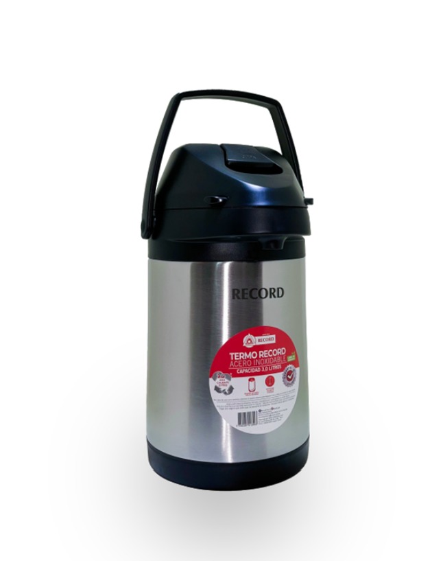 Ripley - TERMO RECORD ACERO INOXIDABLE 3 LITROS