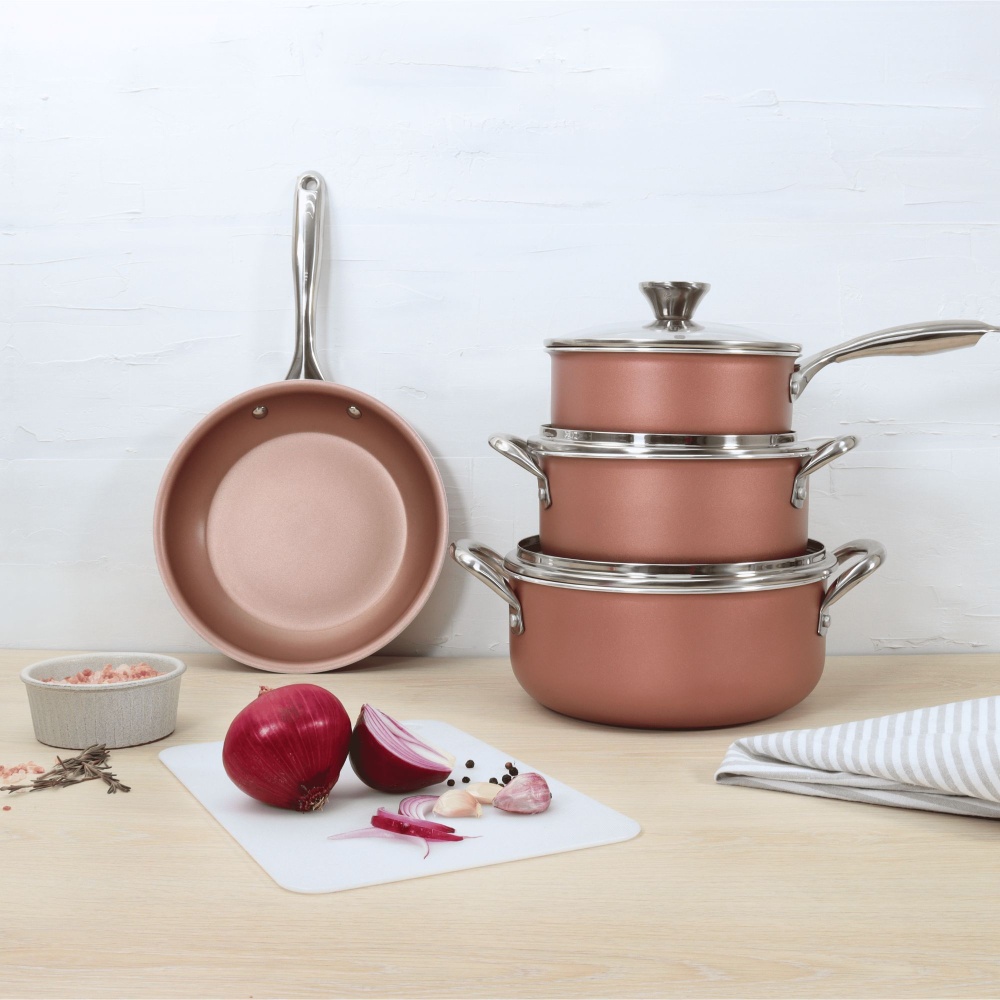 OLLA ILKO ORO ROSA SILVER ROSE GOLD 20 CM