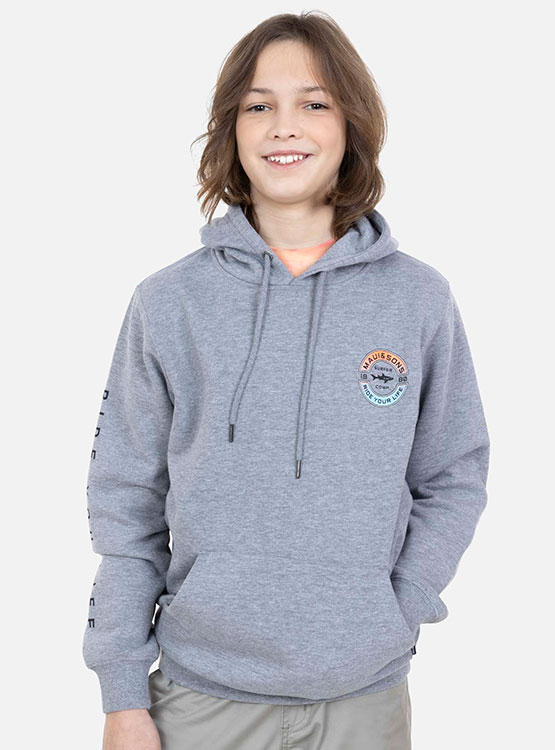 Ripley - POLERA MANGA LARGA NIÑO MAUI AND SONS CANGURO LISO