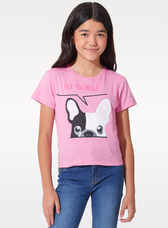 Ripley Polo Index Para NiÑa AlgodÓn Cropbas