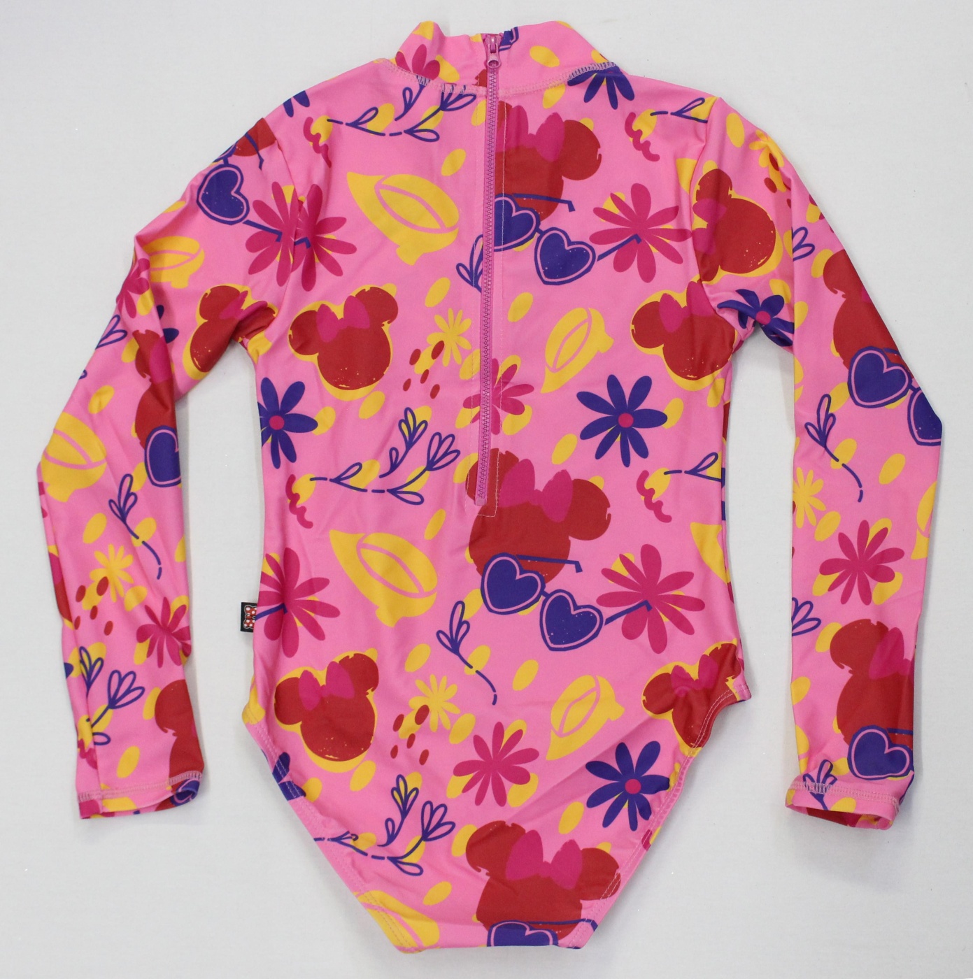 Ripley Ropa De BaÑo NiÑa Minie Mouse Rosado Enterizo Minnie Mouse