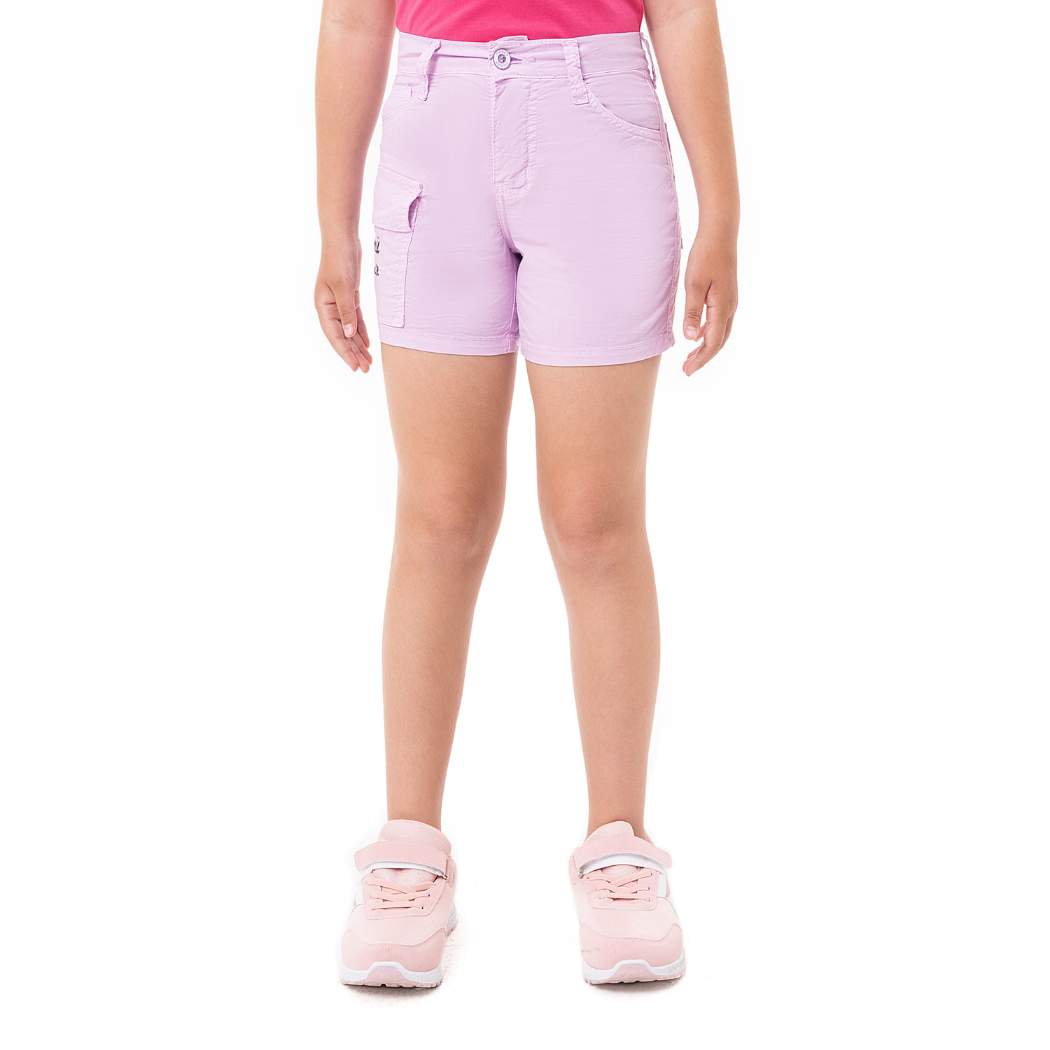 SHORT NIÑA PIONIER ROSADO BEBÉ GULSA - DISNEY