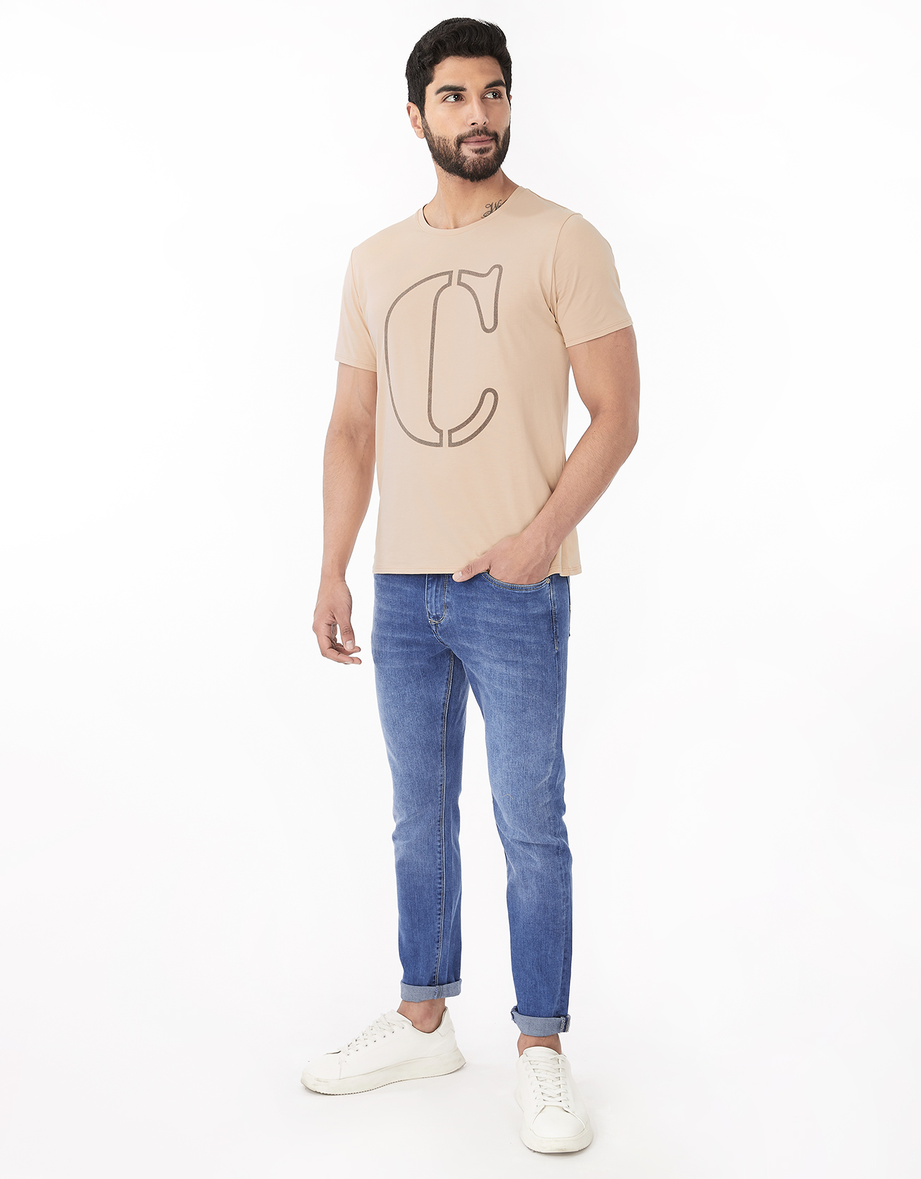 Ripley - POLO HOMBRE COOPER AMARILLO SOLOS SLIM FIT
