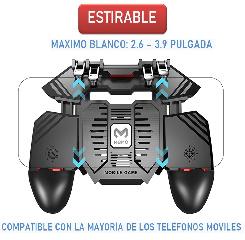 Ripley - MANDO PARA CELULAR MEMO AK77 CON BATERIA DE 4,000 MAH